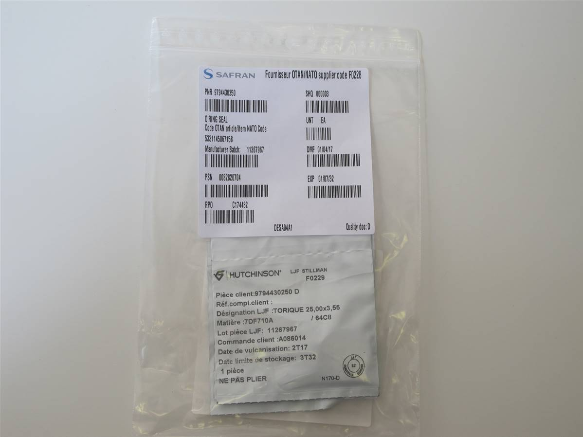 ORING SEAL | P/N: 9794710325 | ROTORPLACE