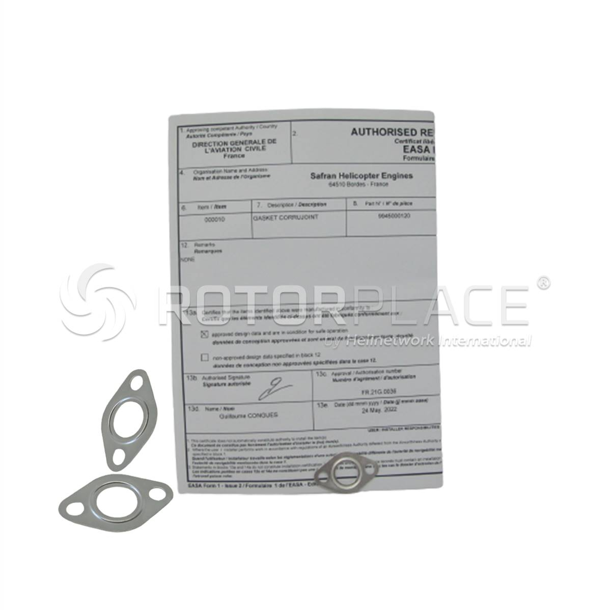 GASKET CORRUJOINT | P/N: 9945000120 | ROTORPLACE