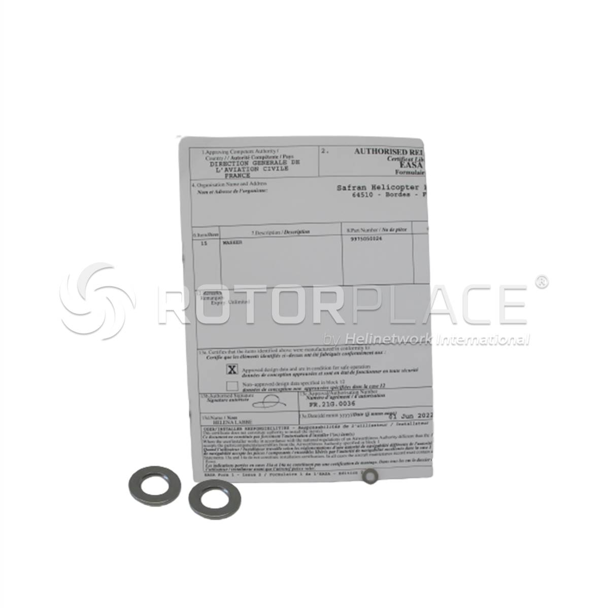 WASHER | P/N: 9975050024 | ROTORPLACE